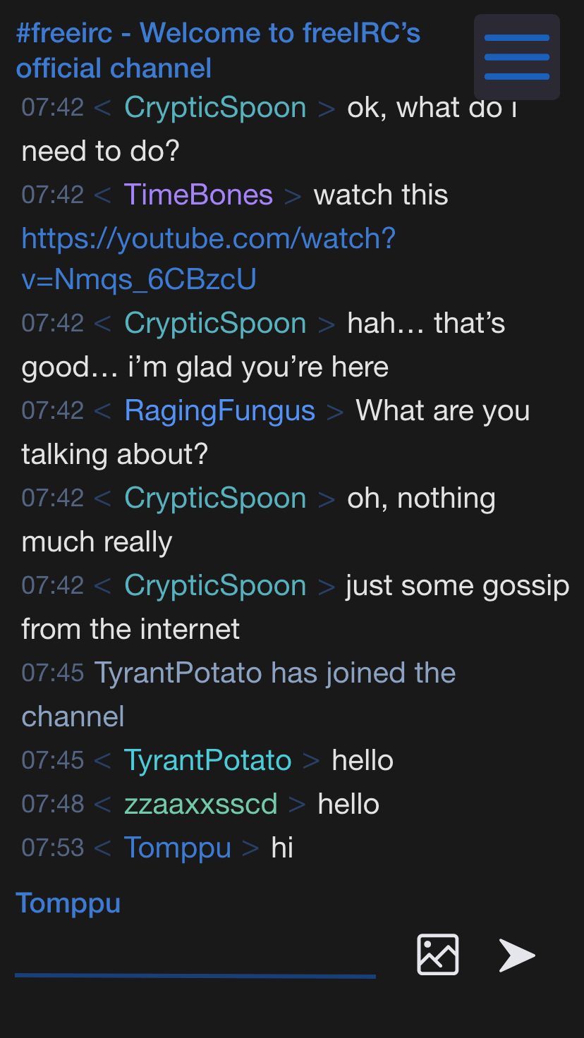 FreeIRC - Free IRC client in the cloud